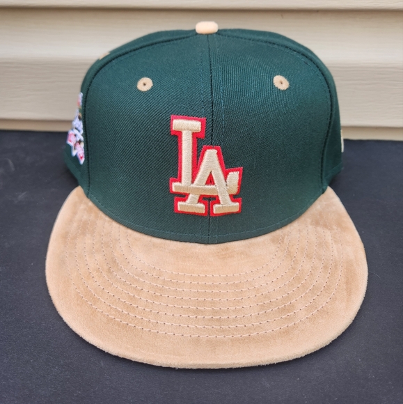 New Era | Accessories | New Era Los Angeles Dodgers Cozy Suede Snapback ...